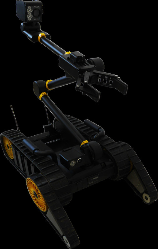 3 H Cruise Bomb Disposal Equipment EOD Robot 810×550×460mm Picatinny Rail