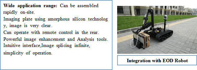 Quick Real Time Image Portable X Ray Scanner Laptop Computer For Eod / Ied