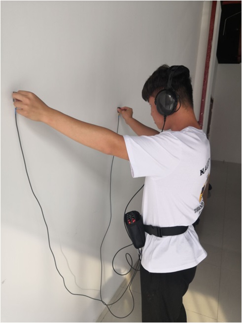 Stereo Multifunction 9V Listening Through Wall Device