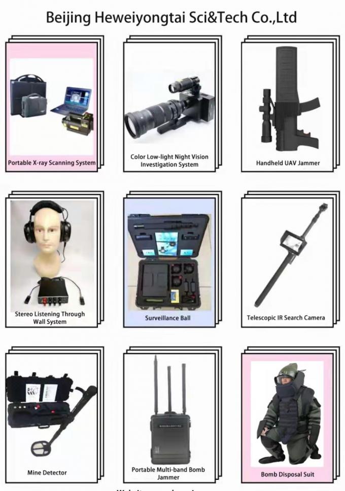 Tft Screen Portable Explosive Detector Particle And Vapor Sampling Method