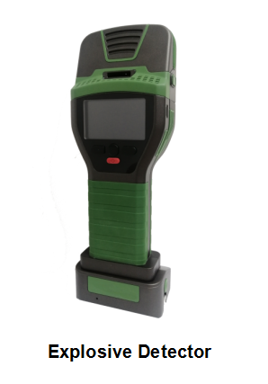 Potable Vapor Handheld Explosive Trace Detectors High Sensitivity